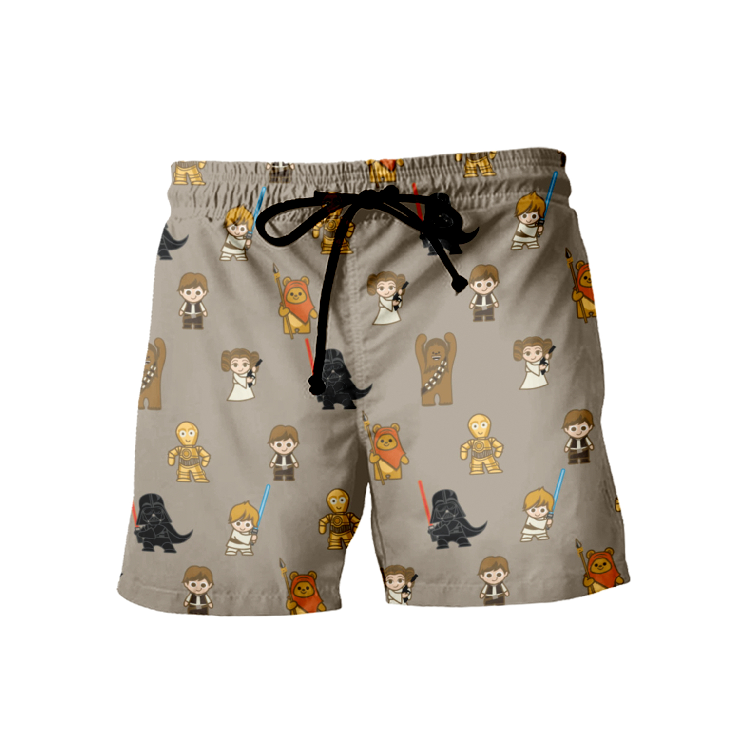 Chibi Starwars Beach Short - Fun Gifts Zone
