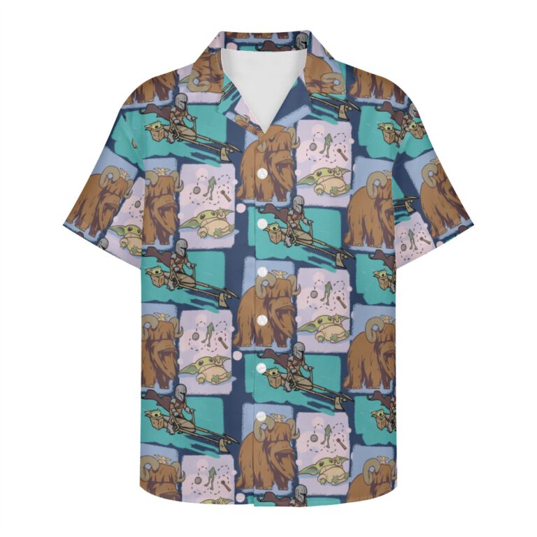 Star Wars Mando Chibi Hawaiian - Fun Gifts Zone